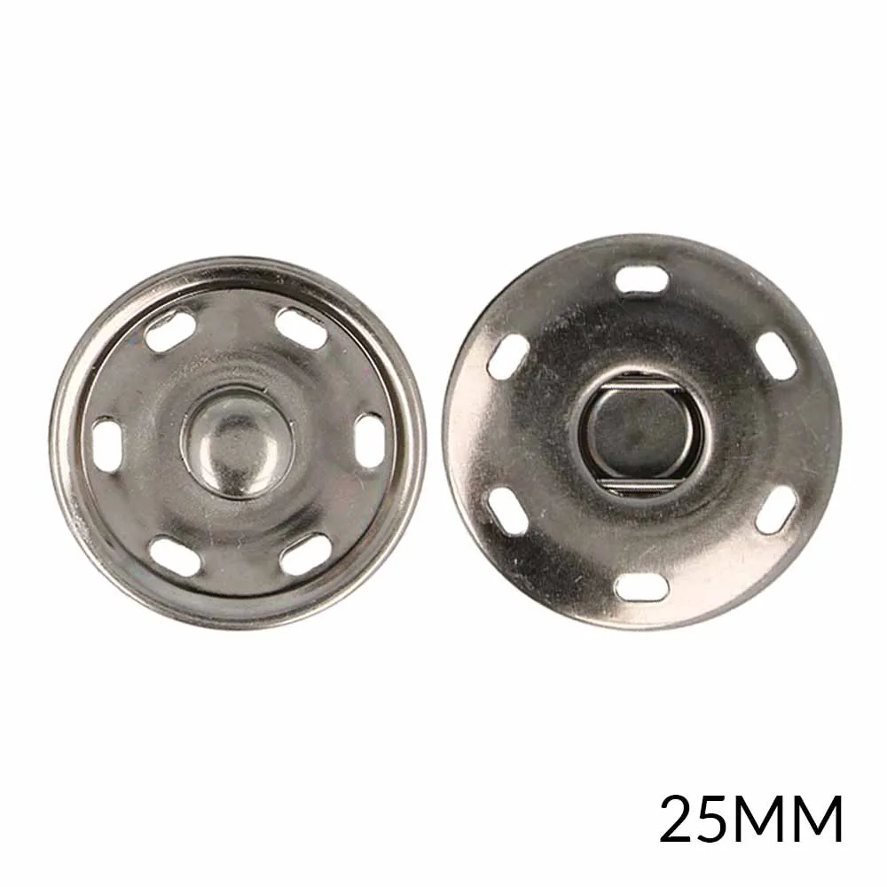 Sew-On Snap Fasteners 25mm - Kouvarakia